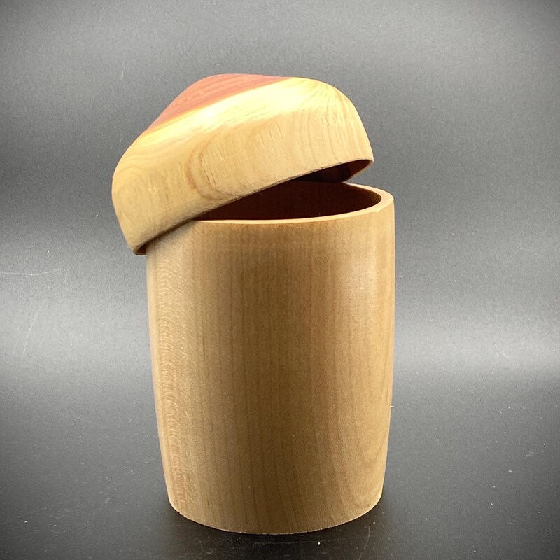 Wood Turned Box - Etsy