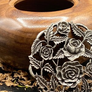 Potpourri Vessel Wood Turned Handcrafted Decorative Potpourri Pot From ...