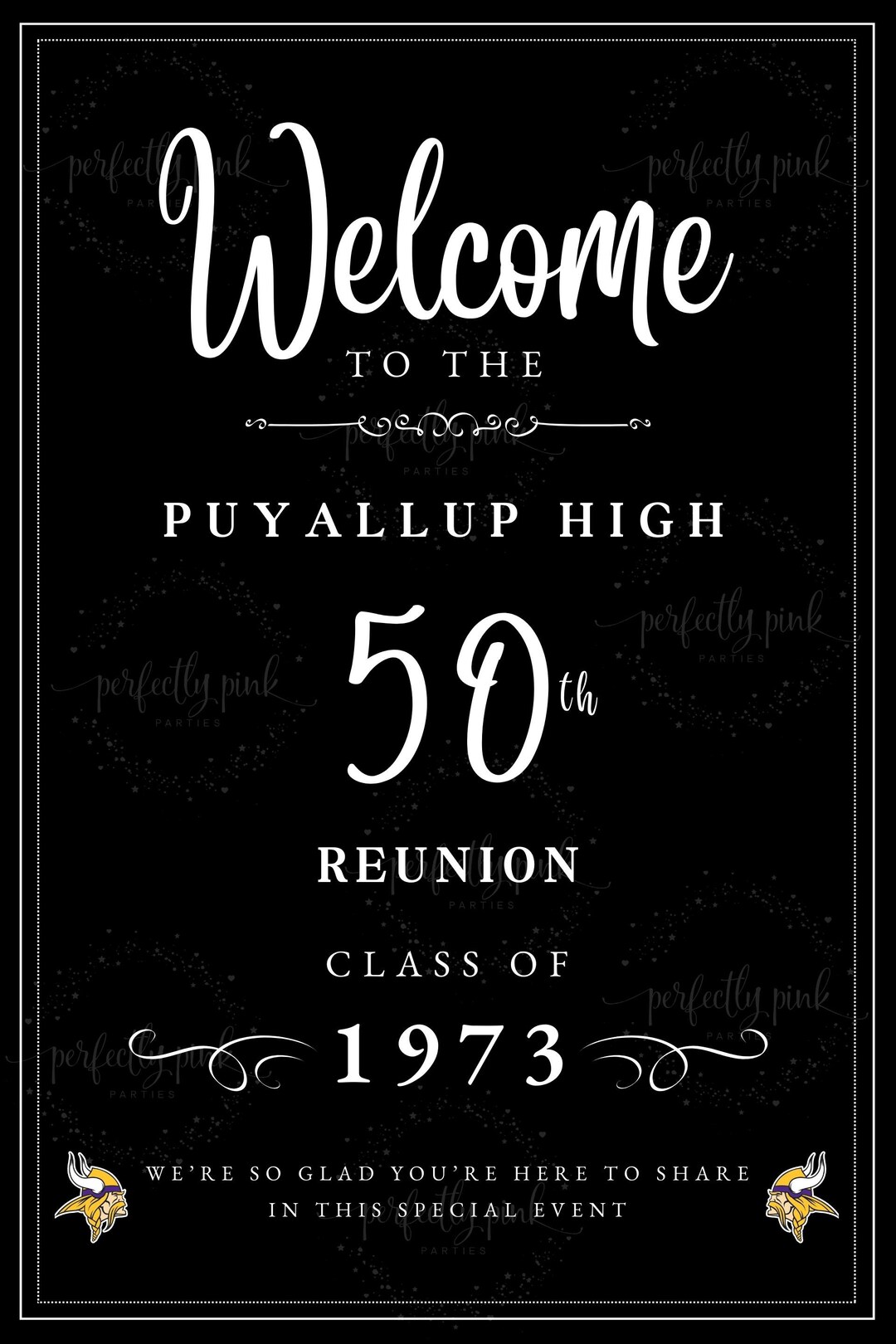 Customizable Poster Digital File Reunion Poster - Etsy