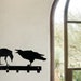 Crow Key Holder | Key Hanger | Key Rack | Metal Key Rack | Crow 10”x5 ...