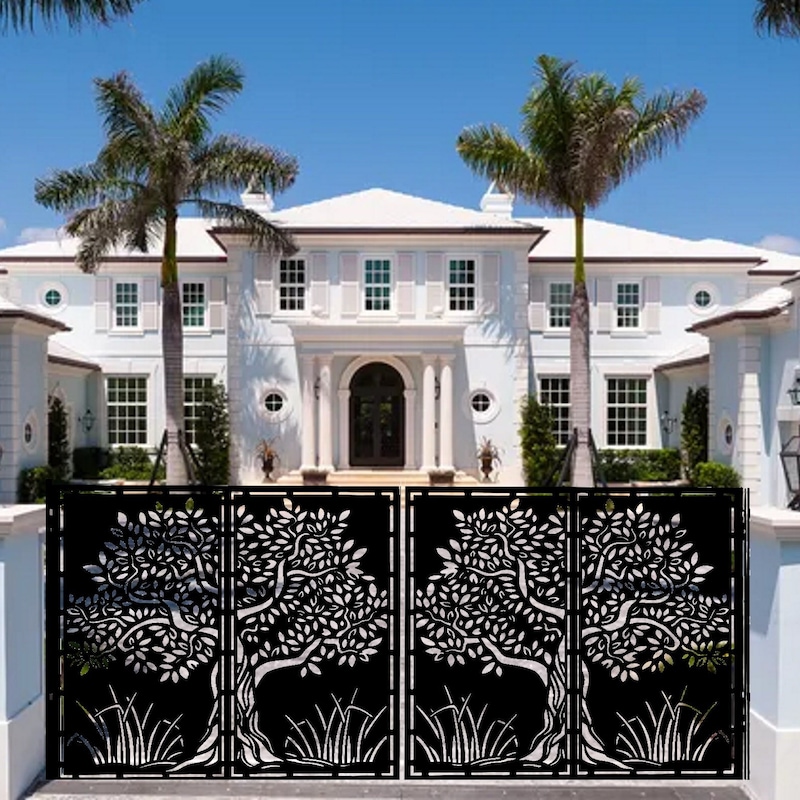 Tree of Life Metal Gate - Etsy