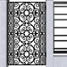 Metal Garden Gate: Steel Privacy Panel, Wood Frame - Etsy