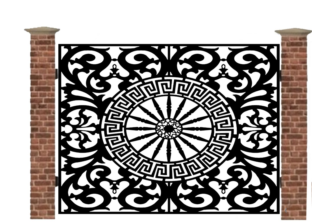 Moder Entry Gate | Pedestrian Walk Thru Entry Gate | Custom Made ...