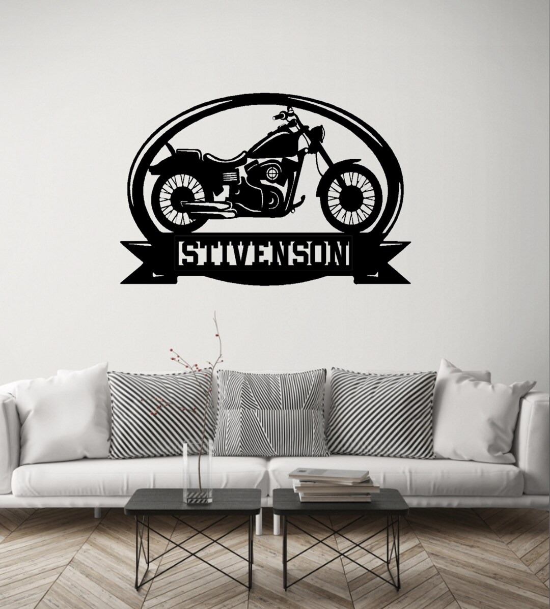 Harley Davidson Custom Sign I Harley Custom Signs I Metal Wall Art I