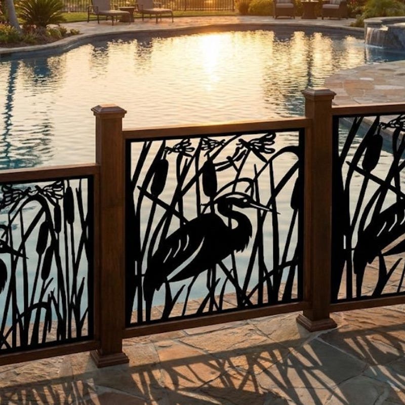 Wrought Iron Privacy Screen - Etsy