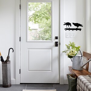 Crow Key Holder | Key Hanger | Key Rack | Metal Key Rack | Crow 10”x5 ...