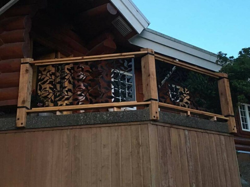 Metal Railing Panel | Etsy