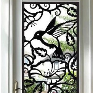 Hummingbird Metal Panel | Garden Metal Screen | Yard Screen |garden ...