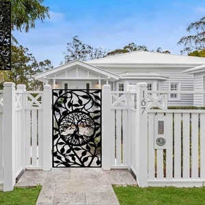 Custom Metal Garden Gate: Tree of Life Design - Etsy
