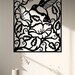 Hummingbird Metal Screen Panel / Outdoor Privacy Screen / Steel Wall ...