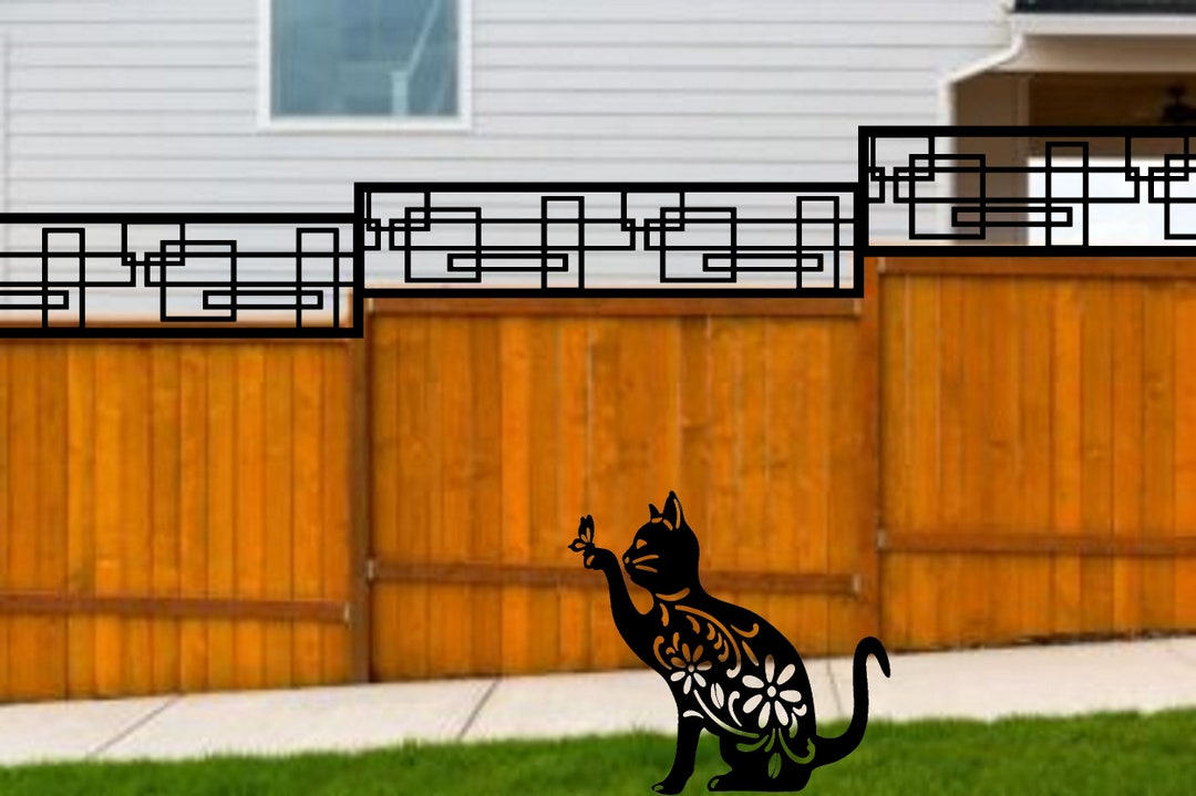 Custom Steel Fence Toppers: Decorative Wrought Iron Garden & Gate ...