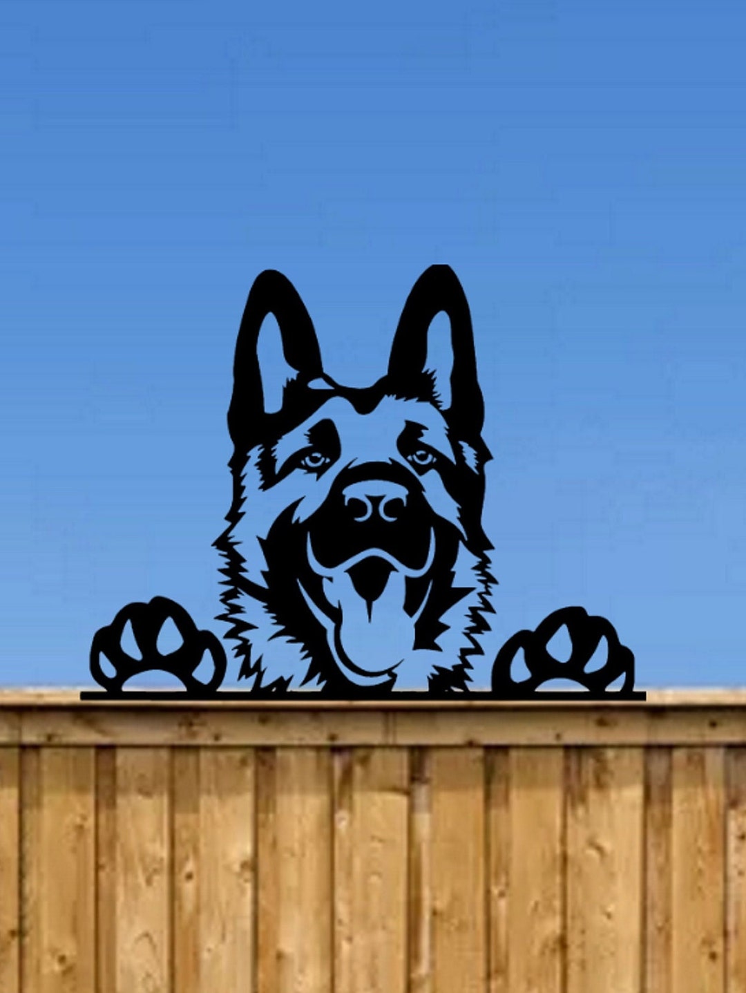 German Shepherd Metal Art: Home & Garden Decor - Etsy