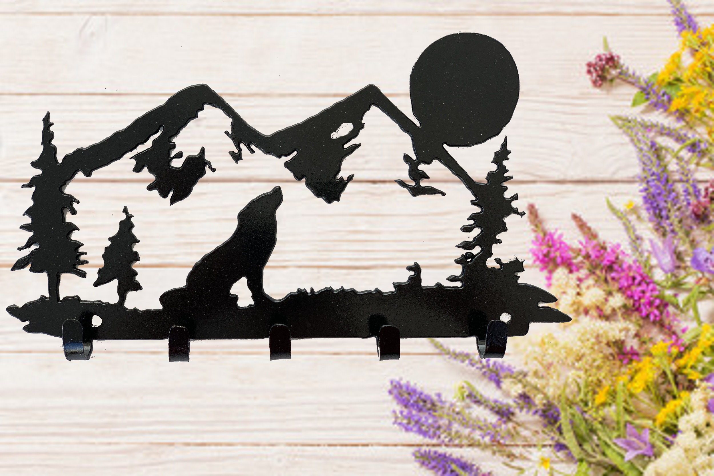 Wolf Key Holder Key Hanger Key Rack Metal Key Rack - Etsy UK