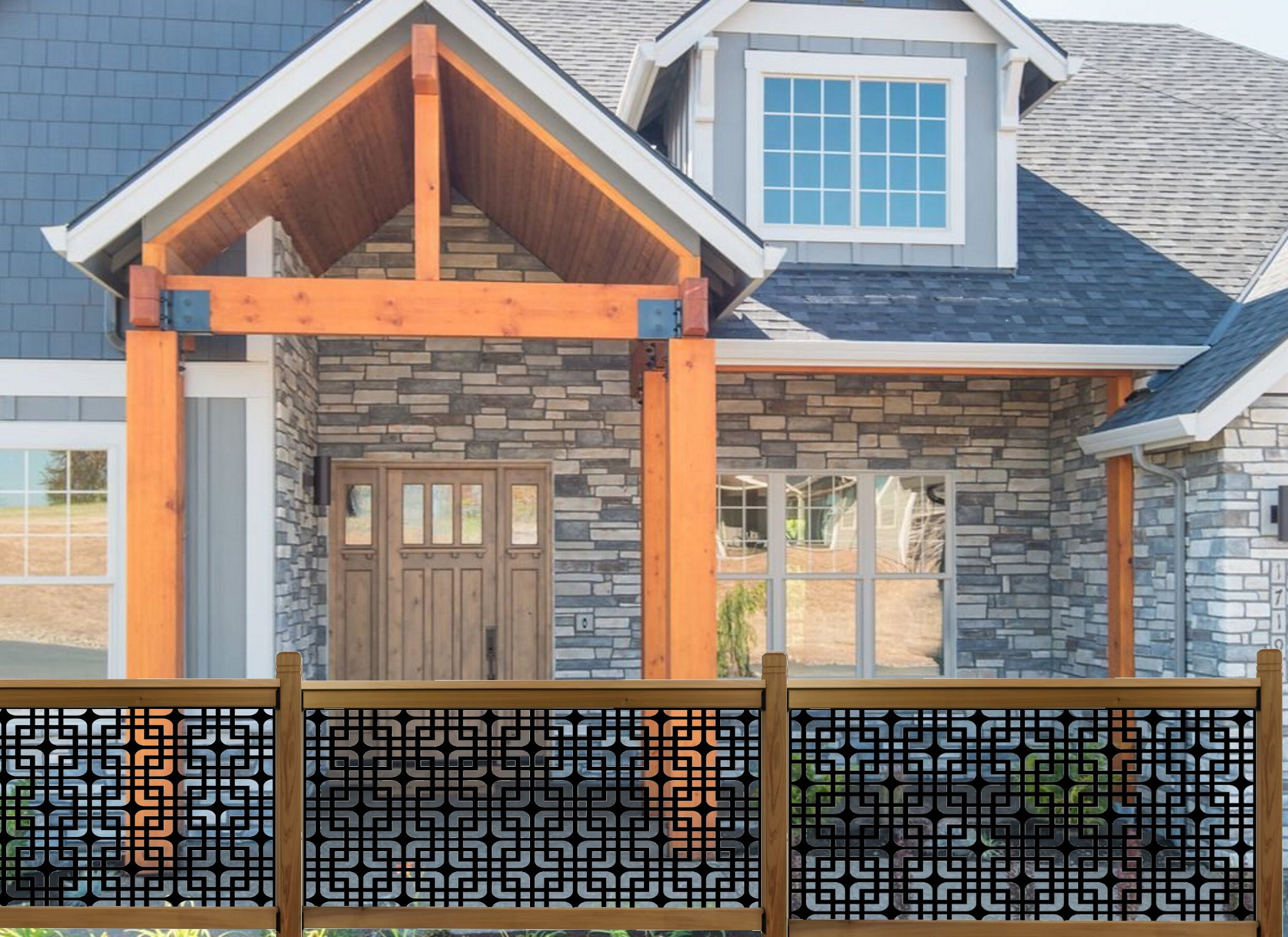 Modern Metal Panel Accent Metal Art Wall Metal Decor | Etsy