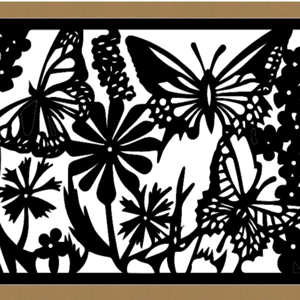 Butterfly Garden Gate - Etsy