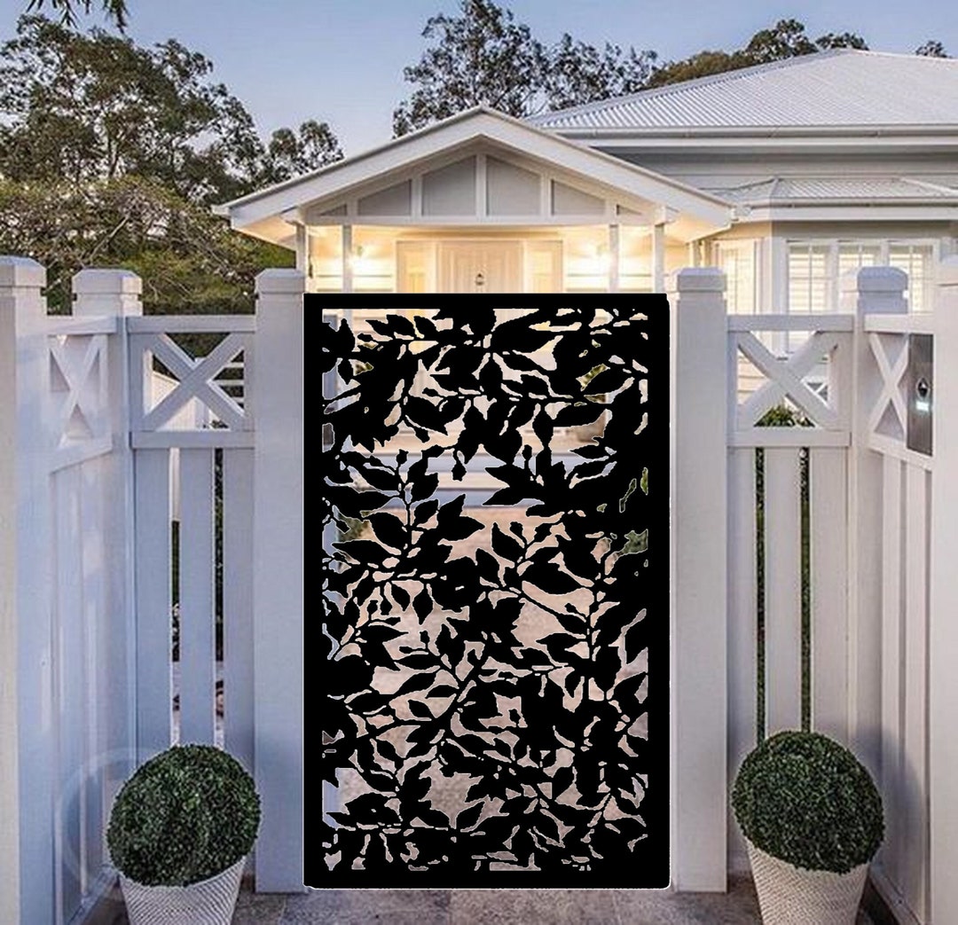 Pedestrian Walk Thru Metal Entry Gate Metal Fence Gates I Metal Panel ...