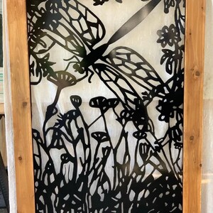 Dragonfly Entry Gate / Garden Metal Gate / Decorative Pedestrian Gate ...