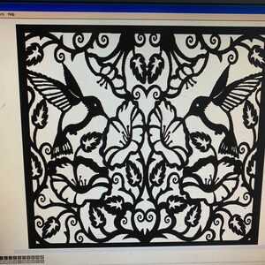 Hummingbird Metal Gate Made With Wood Frame 4'x4' - Etsy