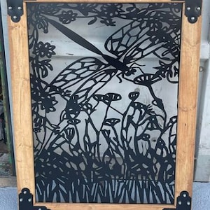 Dragonfly Entry Gate / Garden Metal Gate / Decorative Pedestrian Gate ...