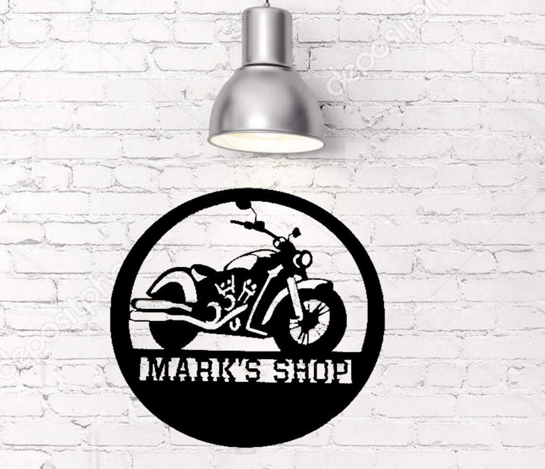 Harley Davidson Custom Sign I Harley Custom Signs I Metal Wall Art I ...