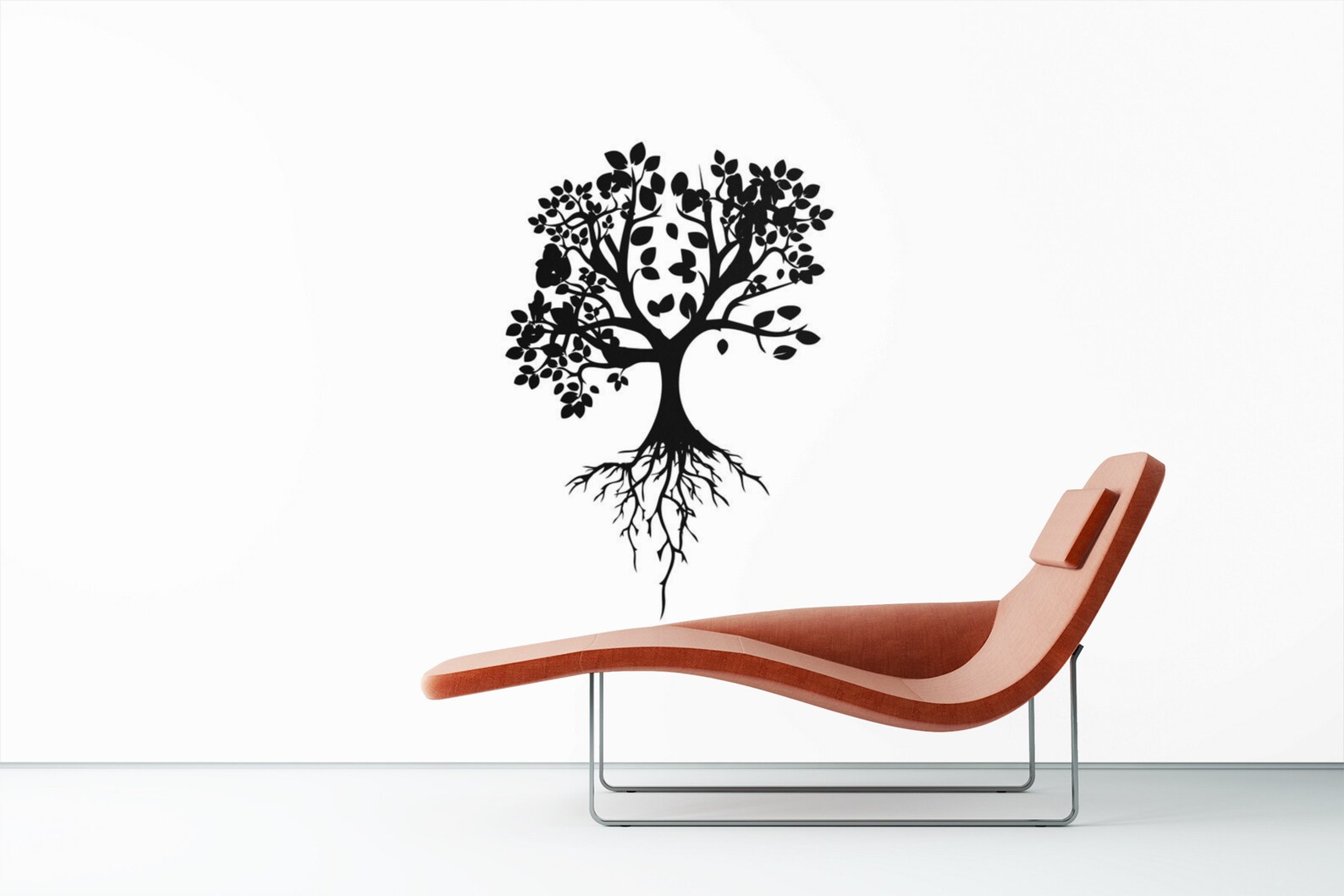 Tree With Roots Metal Wall Art Decorate Your Home Walls | Etsy