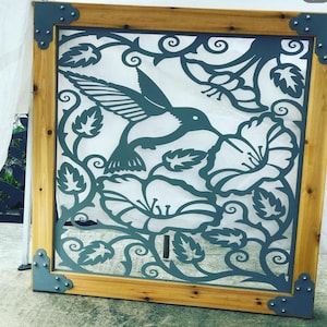 Hummingbird Metal Gate / Entry Gate/ Garden Gate/ Pedestrian Gate - Etsy