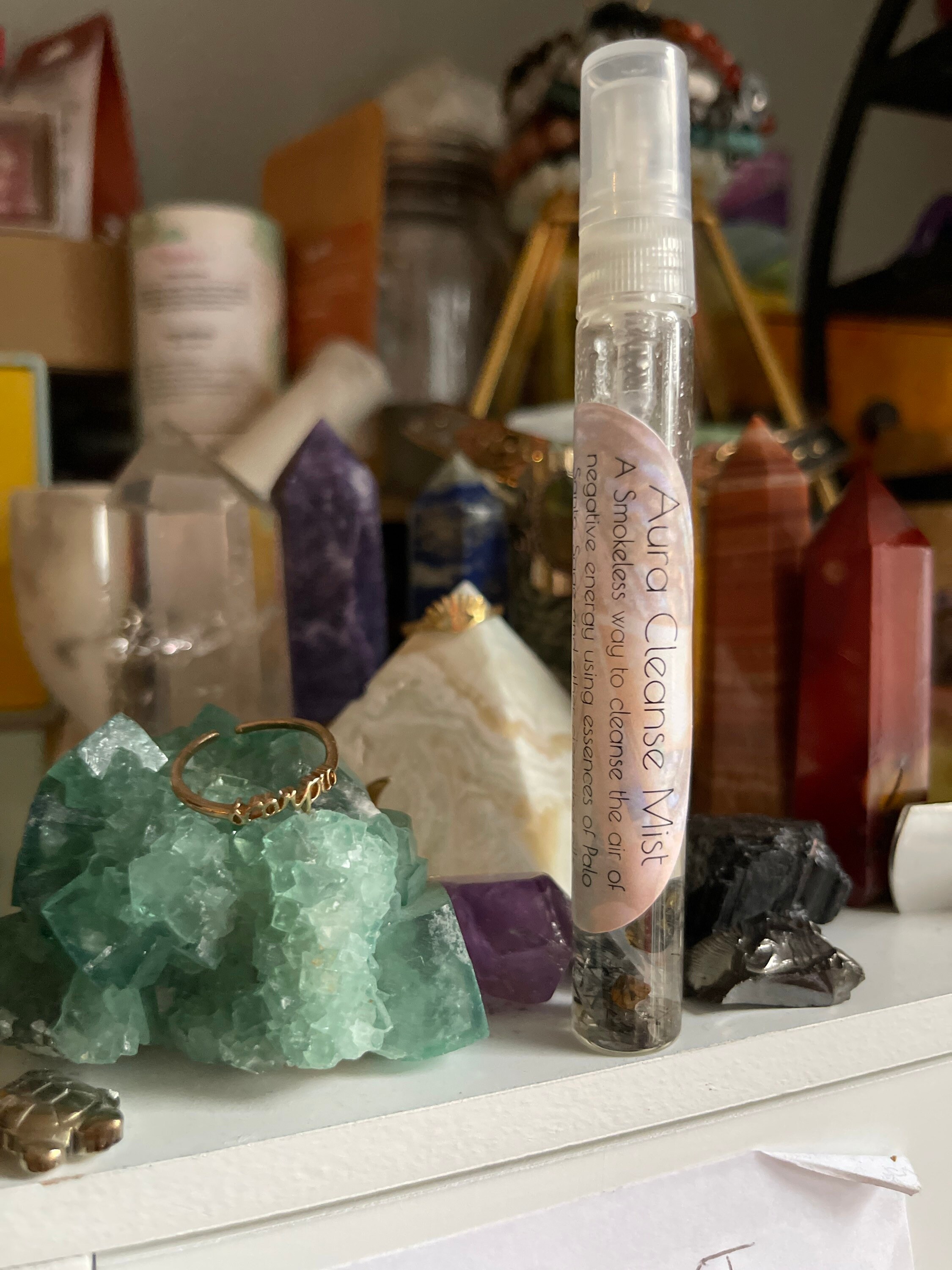 Aura Cleanse Mist A Smokeless Smudge Spray - Etsy