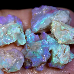 1750 Carats Lightning Ridge Black and Dark Opal Rough Parcel - Etsy