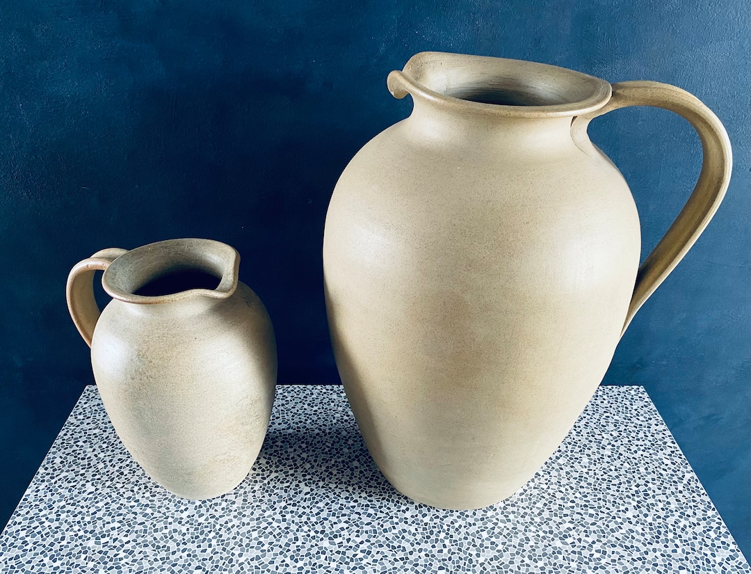 Pair of Moira Pottery Vase Jugs From the Hillstonia Ware - Etsy