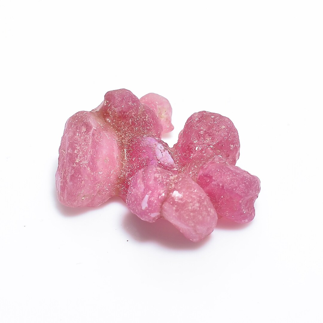 Glass FILLING RUBY Raw Cluster Ruby Rocks Loose Gemstone Ruby Gemstone ...