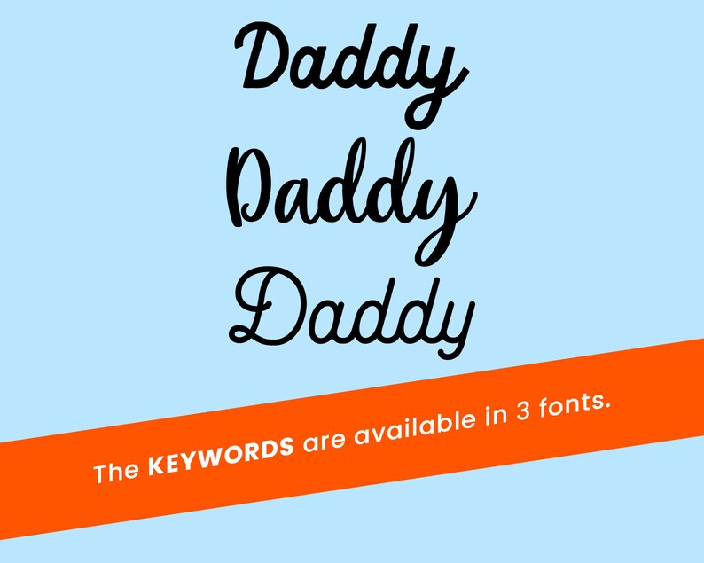 Father’s Day Bundle, Funny Hand-drawn Single Color Images, PNG SVG Cut ...