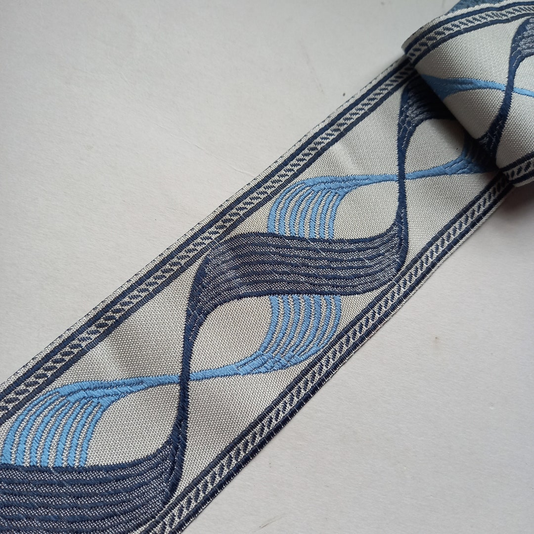 Blue Fabric Tape Edging Curtain Drapery Trim by the Yard, Decorative ...