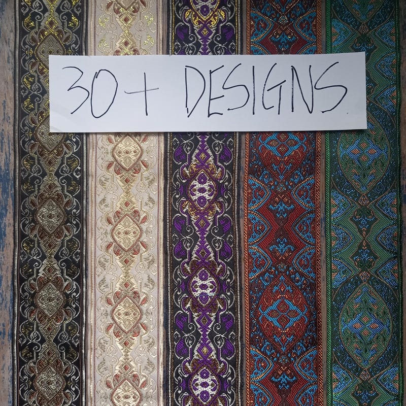 Medieval Fabric Ribbon - Etsy UK