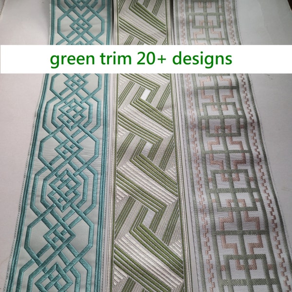 Green Fabric Trim - Etsy