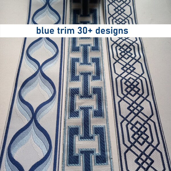 Navy Blue Trim - Etsy