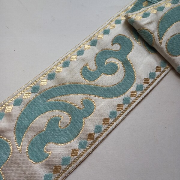 Drapery Panels With Trim - Etsy