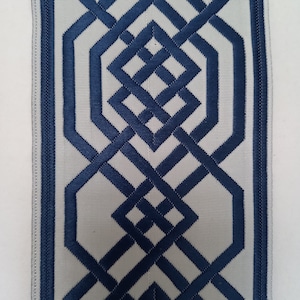 Curtain Trim for Drapery, Geometric Fabric Trimming Ribbon Tape for ...