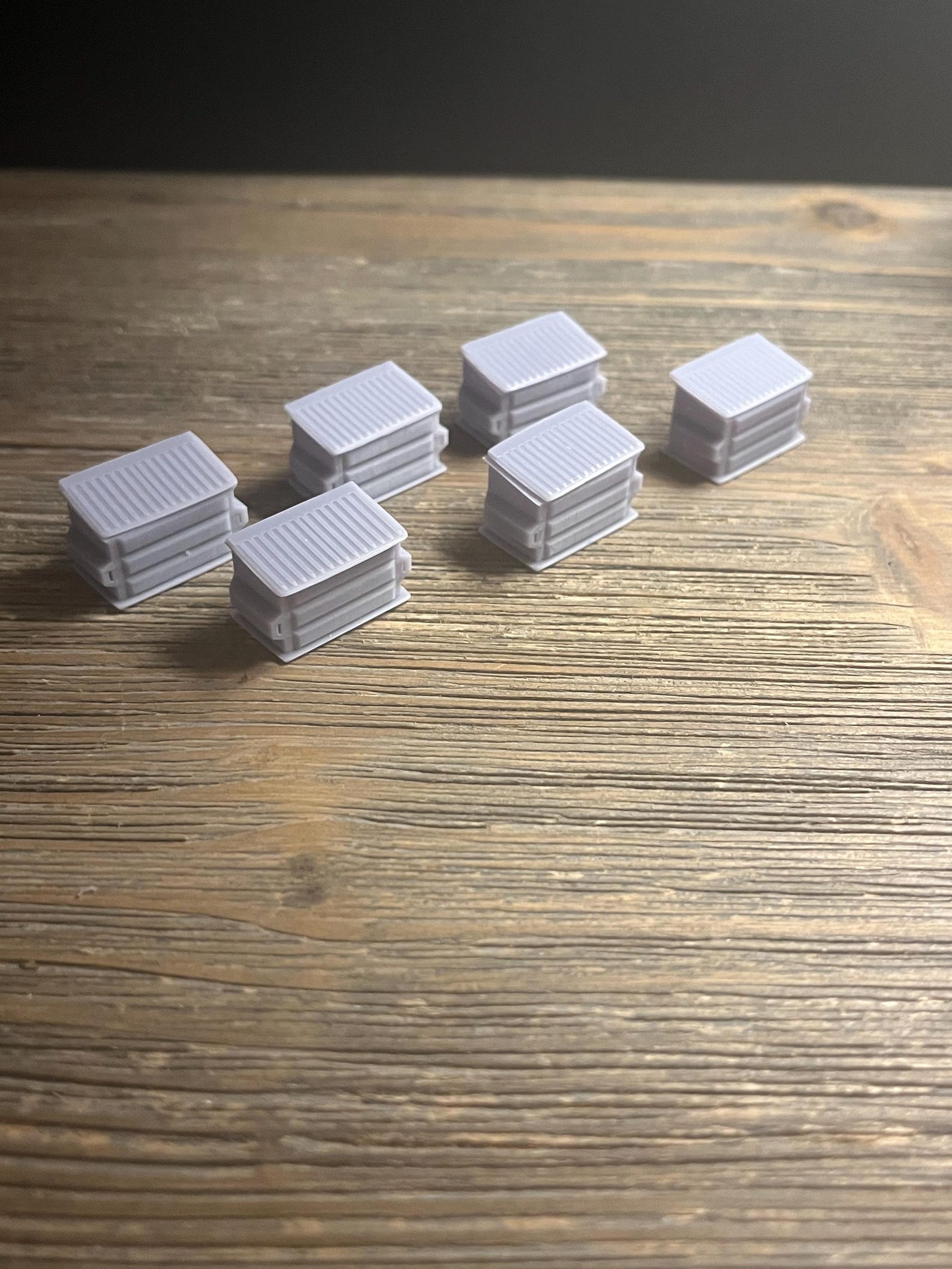 HO Scale 1:87 Dumpster With Removable Lid (6pk) - Etsy