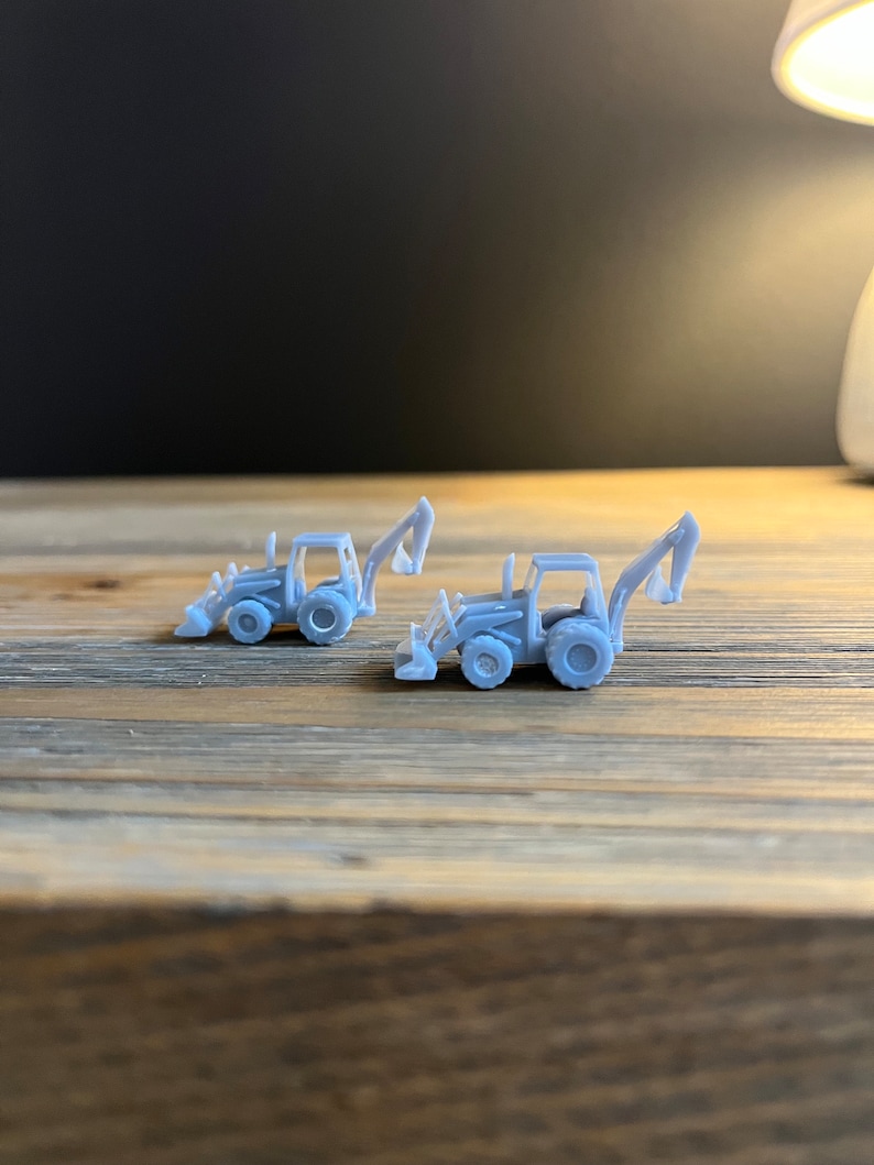 N Scale 1:160 Construction Vehicle EXCAVATOR (2pk) - Etsy