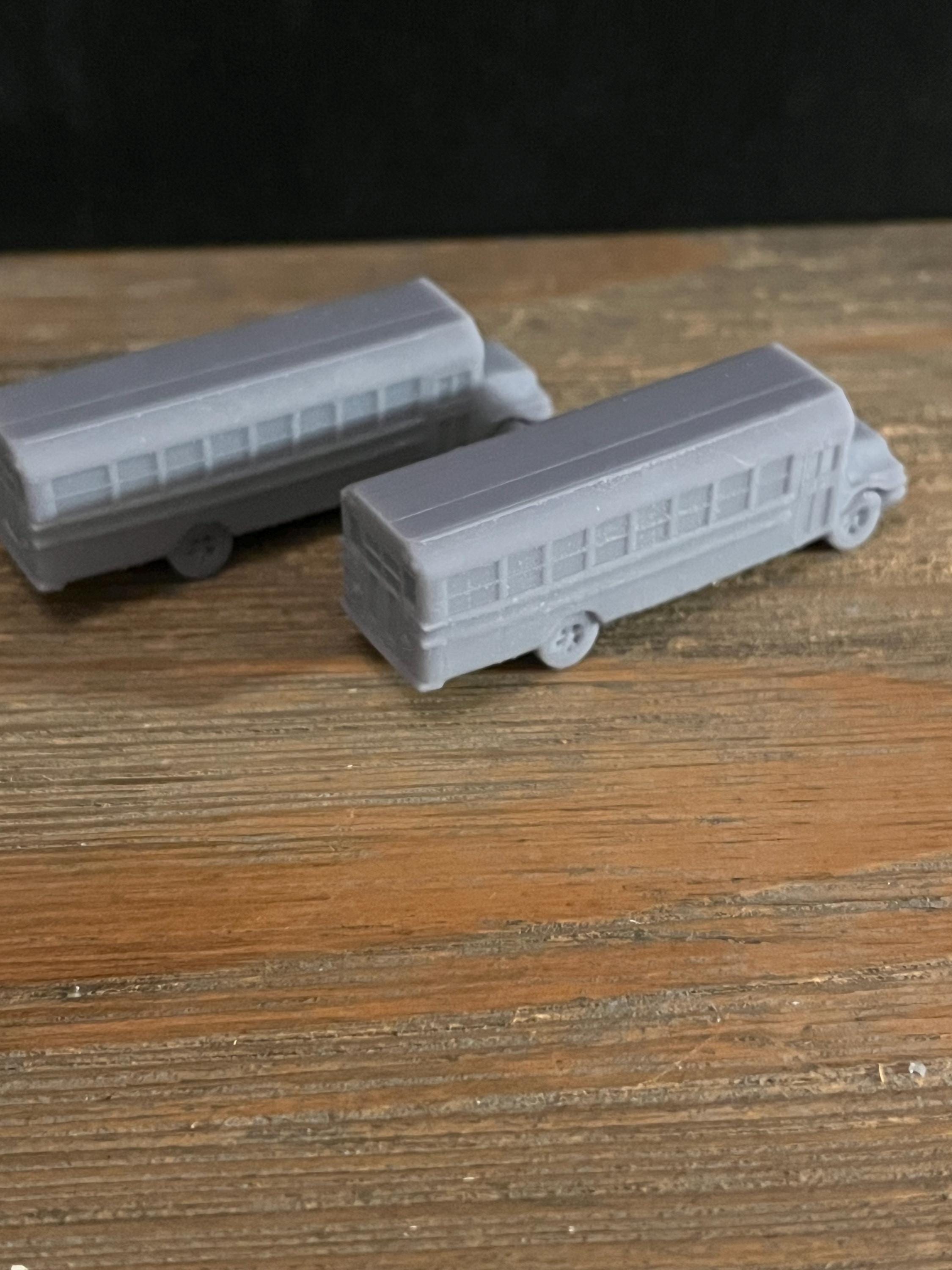 N SCALE 1:160 School Bus (2pk) - Etsy