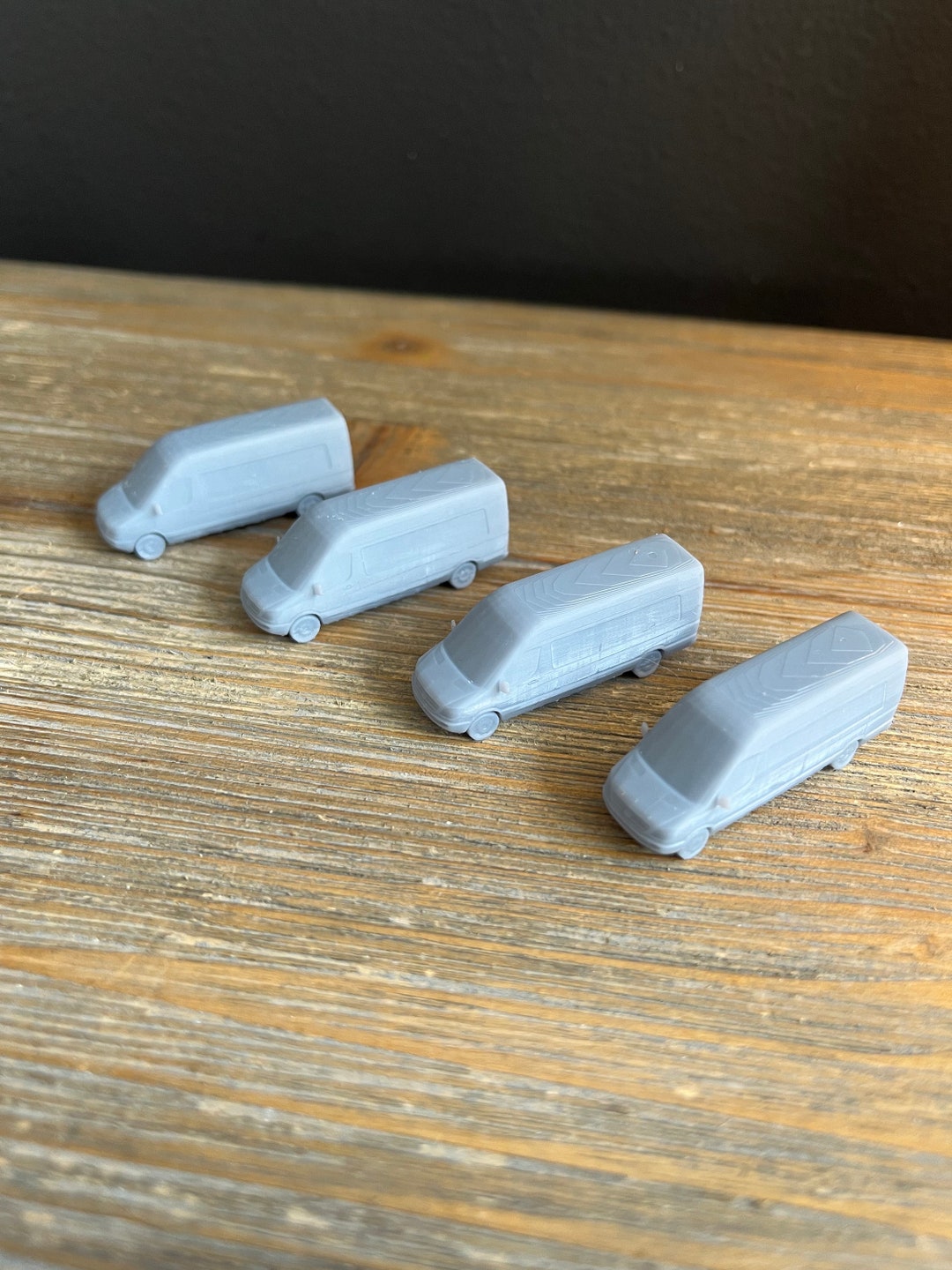 N Scale 1:160 Sprinter Vans (4pk) Resin 3D Printed - Etsy