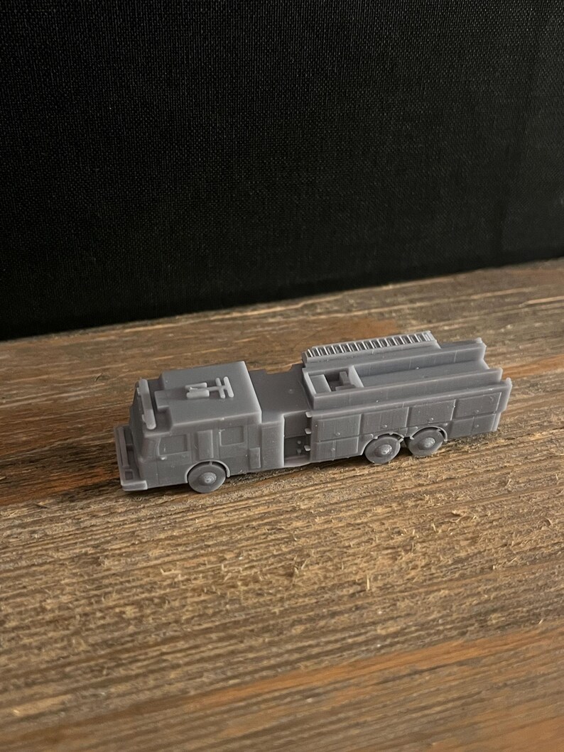N Scale 1:160 FIRETRUCK Fire Engine (2pk) - Etsy
