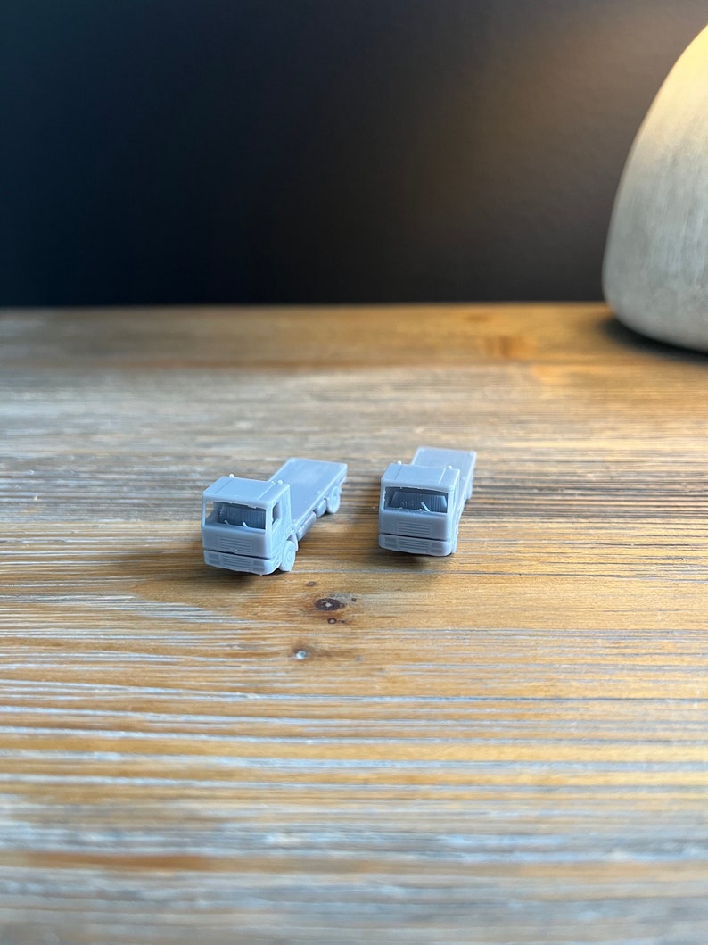 N SCALE 1:160 Utility Flatbed Truck (2pk) RESIN 3D Printed - Etsy