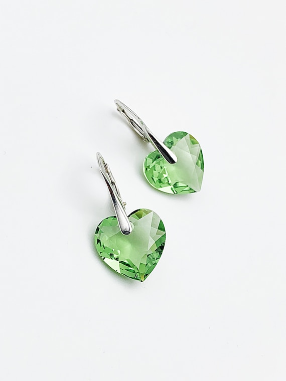 Swarovski peridot earrings store
