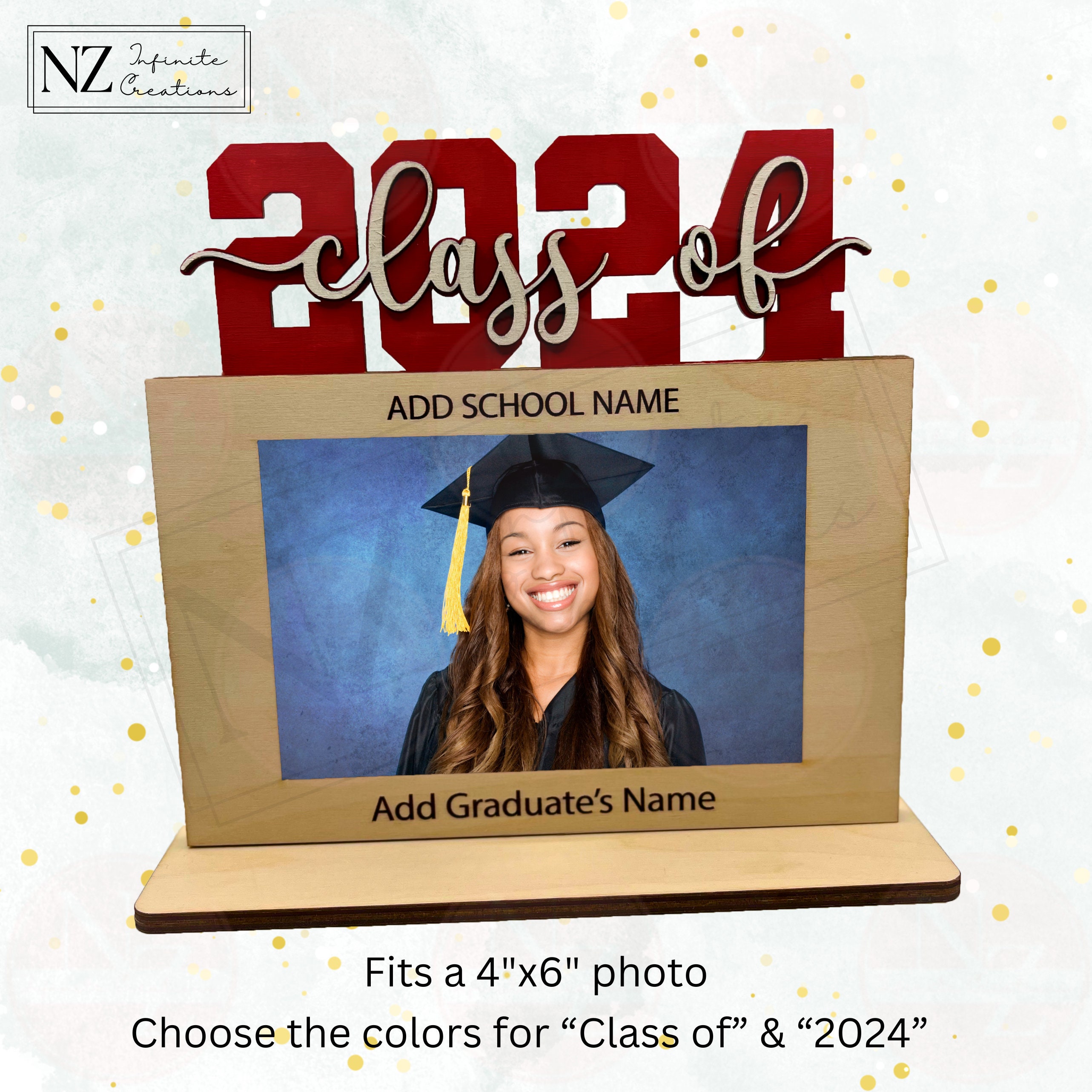 Class of 2024 Graduation 4x6 Frame - Etsy