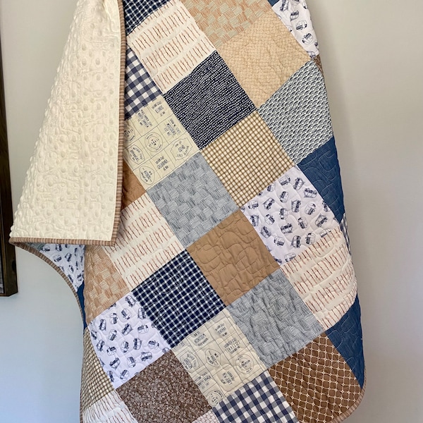 Tan Quilt - Etsy