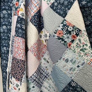 Winter Snow Fun Quilt - Etsy