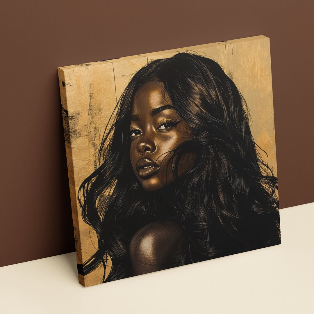 Black Art Prints, African American Art Print, Black Wall Art, Art Poster, Black Art Printable ...