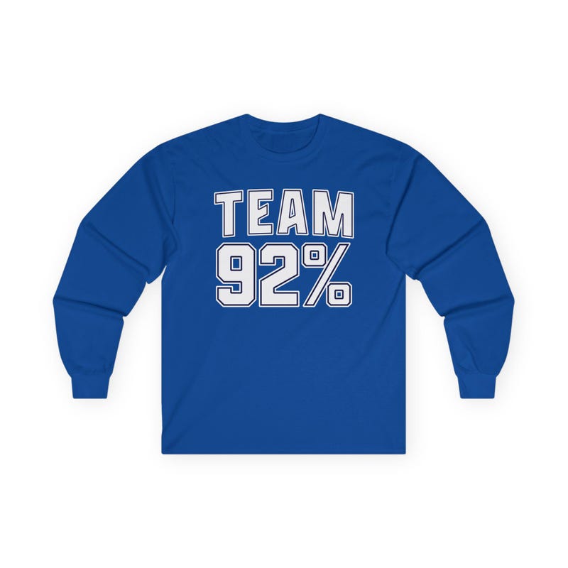 92 Percent Tshirts - Etsy