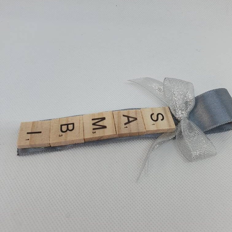 Personalised Wooden Letter Hanging Tree Decoration. - Etsy